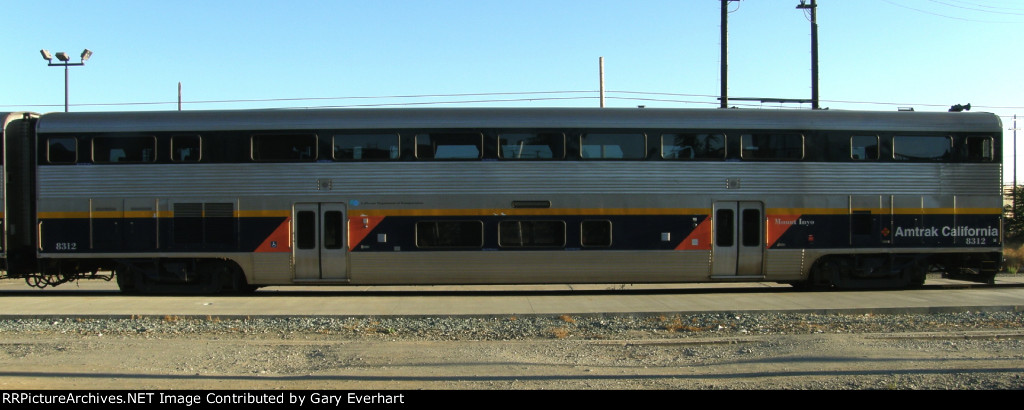 Amtrak California 8312 (CDTX 8312) "Mount Inyo"